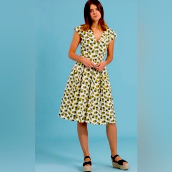 Modcloth | Dresses | Emily And Fin Modcloth Pineapple Punch Annie Dress ...